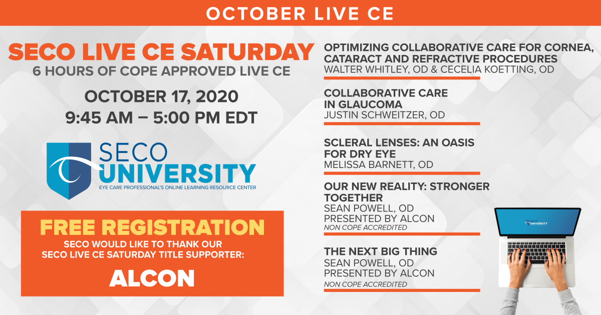 SECO LIVE CE Saturday #4 | SECO University